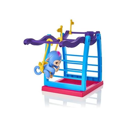 Jual Wowwee Fingerlings Playset Monkey Bar Playground Liv The Baby Mon ...