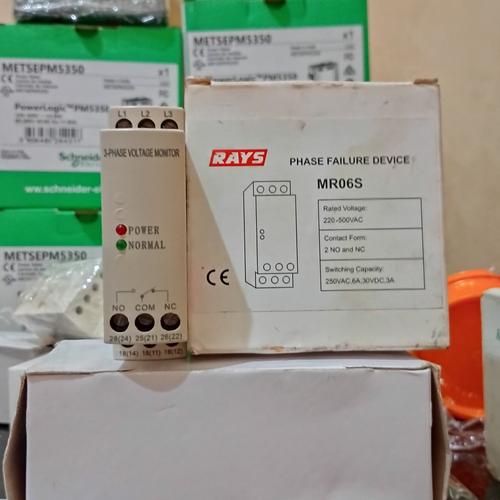 Jual Three phase monitoring relay MR06S / 3-PHASE VOLTAGE MONITOR ...