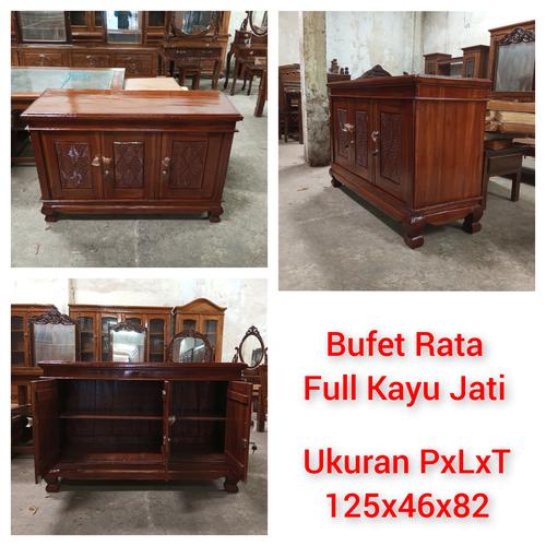 Jual Bufet kayu jati ukuran 125cm - Jakarta Timur ...