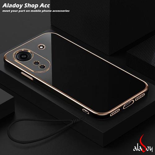 Jual Case Xiaomi Redmi 13c Casing Ultra Slim Luxury Square Plating ...