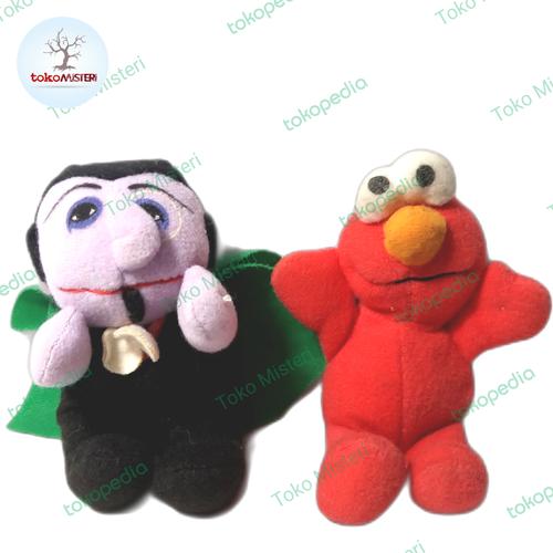 Jual Boneka Count Dracula Vampire Elmo Mcd Muppet Sesame Street Doll ...