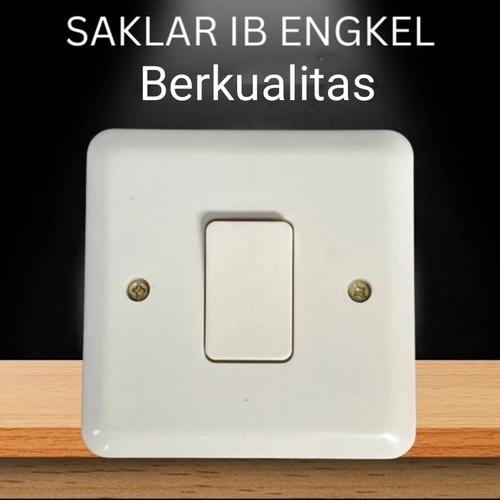 Jual Saklar lampu Engkel Milotik TSN-100 Inbow IB Cetekan On Off Single ...