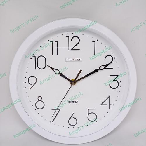 Jual Jam Dinding Polos Minimalis Putih Pioneer 2154 - Jakarta Barat ...