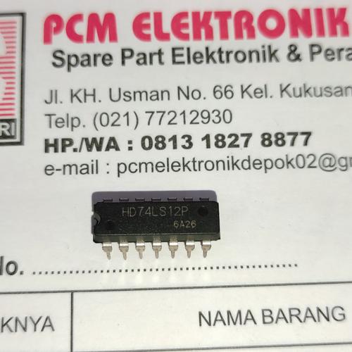 Jual IC 7412 74LS12 HD74LS12P HD 74LS12P HD74LS12 P HD 74LS12 P - Kota ...