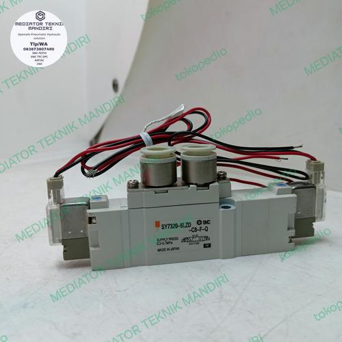 Jual SOLENOID VALVE SMC SY7320-5LZD-C8-F-Q 24VDC DOUBLE COIL - Jakarta ...