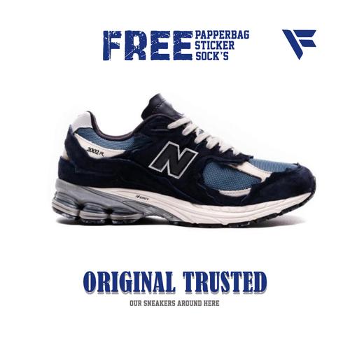 Promo New Balance 2002R Protection Pack Navy Original - 42 - Kota ...