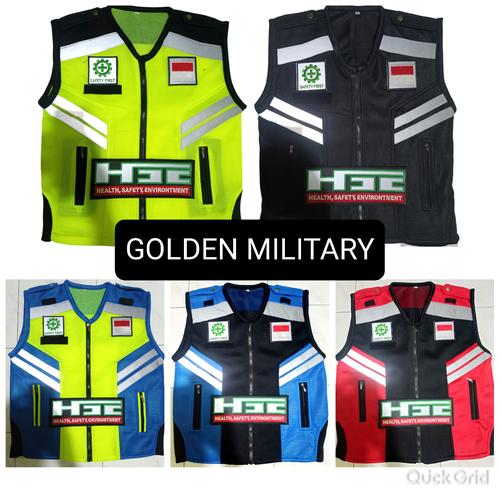 Jual ROMPI SAFETY TEBAL,ROMPI HSE,ROMPI K3 - hijau hitam, L - Kab ...