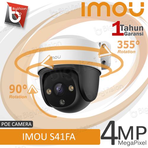 Jual IMOU S41FA 4MP CAM CCTV IP CAMERA BULLET KAMERA POE PTZ COLOR ...