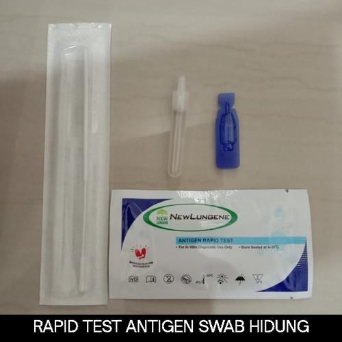 Jual Rapid Test Swab Antigen Hidung Merek New Clungene - Kota Medan ...