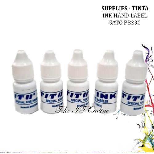 Jual TITO ORIGINAL TINTA UNTUK HANDLABEL / LABELER MERK SATO & MERK ...