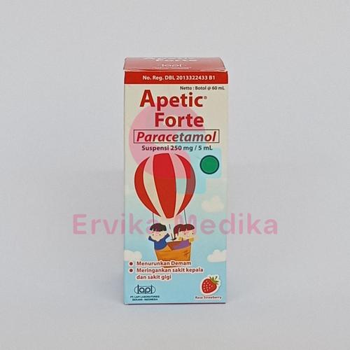 Jual APETIC FORTE SIRUP PARACETAMOL OBAT DEMAM SAKIT KEPALA DAN SAKIT ...