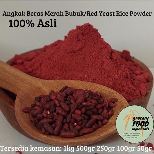 Jual Angkak beras merah bubuk 100 gram / red yeast rice powder ...