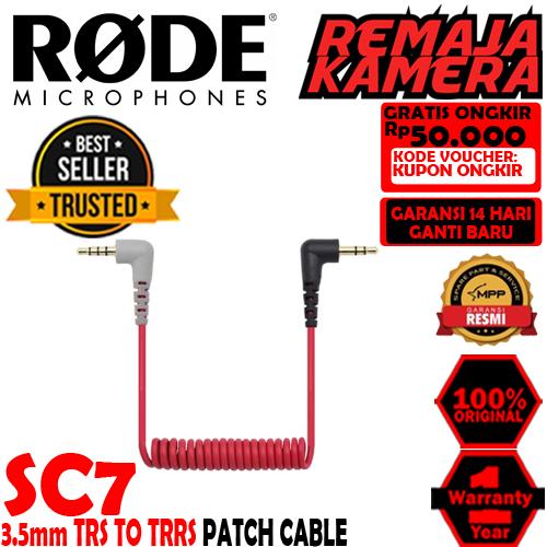 Promo RODE SC7 TRS TO TRRS ORIGINAL PATCH CABLE - GARANSI RESMI ...