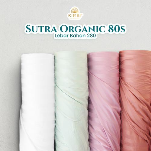 Promo Grosir Ecer Kain Meteran Sutra Organik Organic Serat Bamboo 80s ...