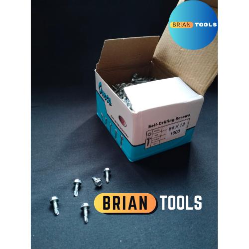Jual Screw baut Drilling roofing sekrup reng baja ringan 8 X 13 - Kota ...