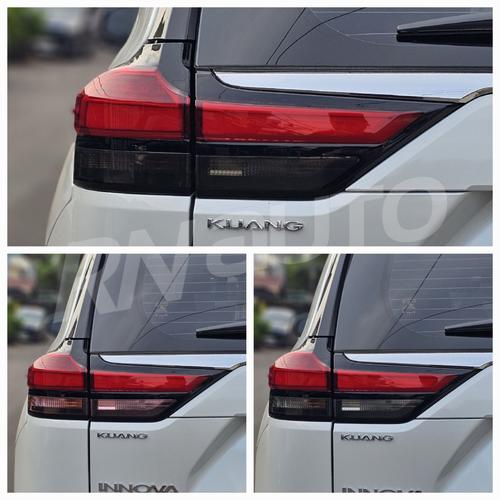 Jual Stiker Smoke Lampu Belakang Tail Light Aksesoris Innova Zenix ...