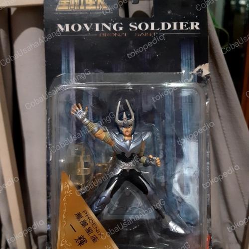 Jual Action Figure Saint Seiya Moving Soldier Bandai - Phoenix Ikki ...