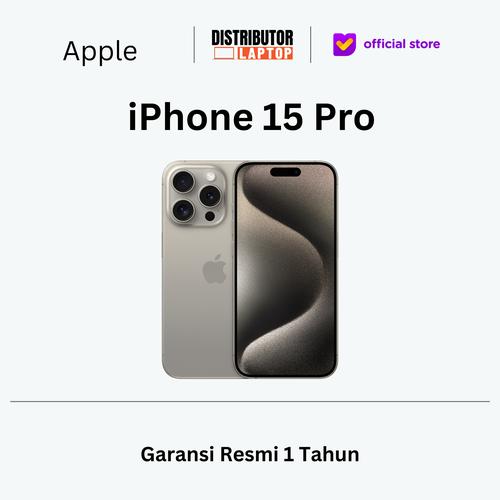 Promo iPhone 15 Pro Garansi Resmi - 128GB / 256GB / 512GB / 1TB ...