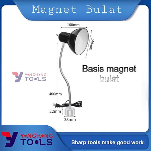Jual Magnetic Base Lamp LED 400MM Tidak Ada Bola Lampu Basis Magnet ...