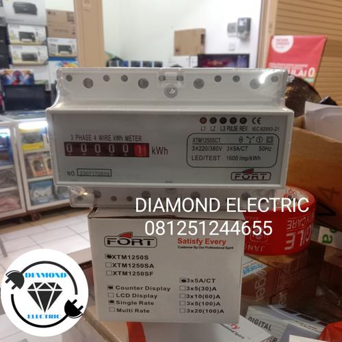 Jual kWh meter Fort XTM1250SCT 3 Phase 4 wire - Jakarta Barat - Diamondelectrical_NEW | Tokopedia