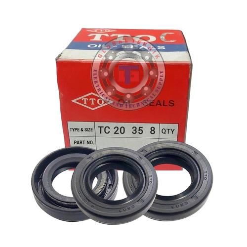 Jual Oil Seal TC 20x35x8 mm Merk TTO / TC 20.00 35.00 8.00 NBR - Kab. Tangerang - GLOBAL TEKNIK ...