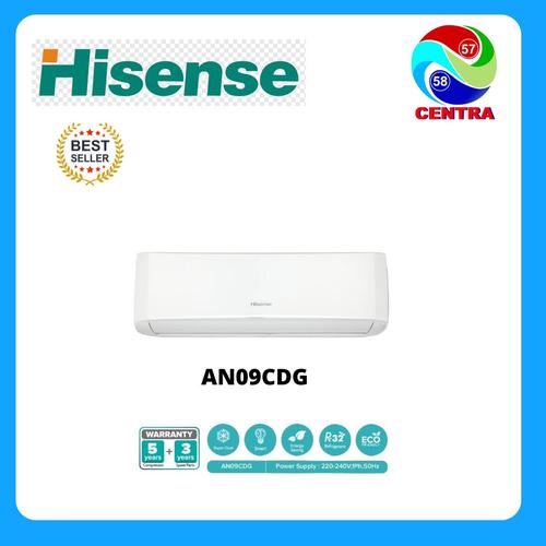Jual AC SPLIT WALL MERK HISENSE 1 PK AN09CDG ( UNIT ONLY ) - Jakarta ...