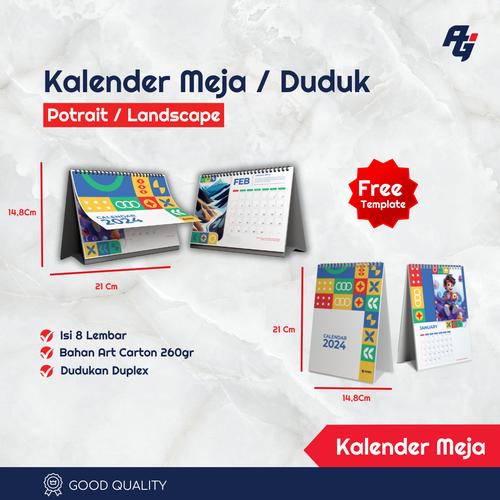 Jual Cetak Kalender Dinding Custom / Kalender Art Carton 260 gr - Duduk ...
