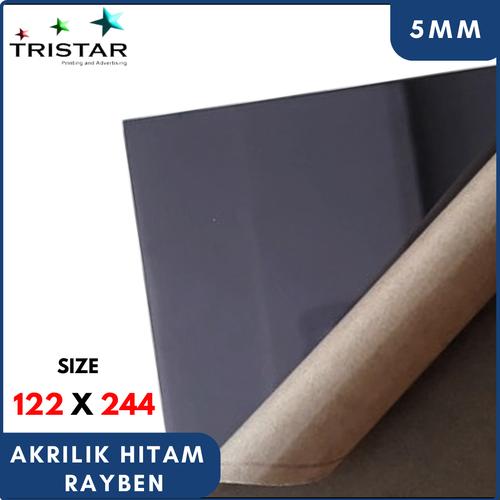 Jual Akrilik Lembaran / Acrylic Sheet Hitam Rayben 122 x 244 5mm ...