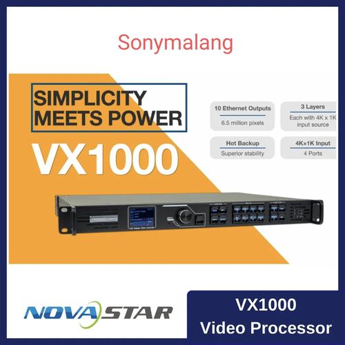 Jual NOVASTAR VX1000 10 LAN OUT LED VIDEO PROSESOR - Kota Malang ...