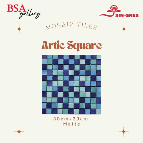 Jual KERAMIK MOSAIC KOLAM RENANG KOTAK KECIL / POOL MOSAIC TILE ...