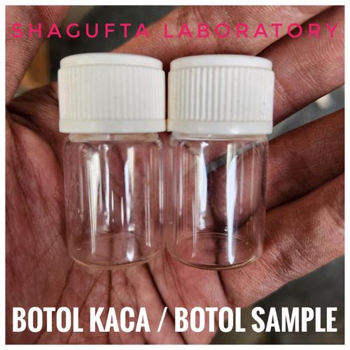 Jual BOTOL KACA 5ML TEBAL BENING TUTUP ULIR / BOTOL SAMPEL BENING 5ML ...