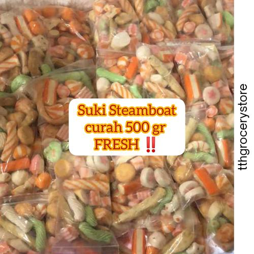 Jual SUKI STEAMBOAT CURAH 500 GR FRESH INDOMINA CEDEA - Kota Bandung ...