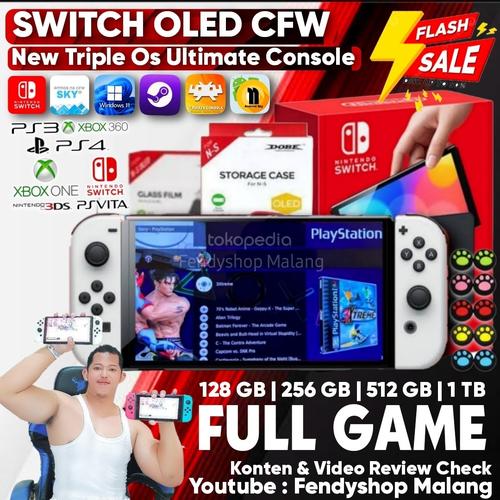 Jual Nintendo Switch Oled CFW - New Triple OS Ultimate Console - 1tb - Kab. Malang - fendyshop ...