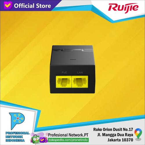 Jual Ruijie Adaptor RG-POE-AF15 1-Port PoE Injector - Jakarta Pusat ...
