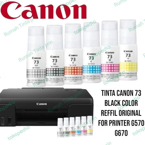Jual Tinta Canon 73 Black, Color Variasi original Premium For Printer ...