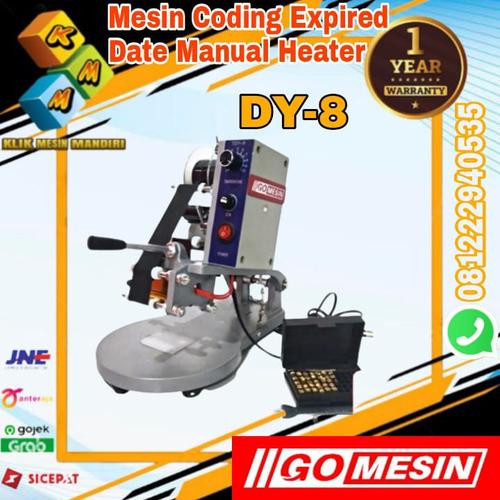 Jual Mesin Cetak Coding Expired Date Heater Ribbon Manual DY-8 GOMESIN - Jakarta Barat - CV Klik ...