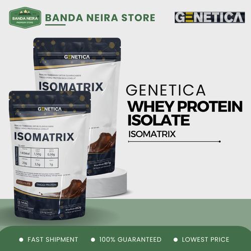 Jual GENETICA Isomatrix Whey Protein Isolate Matrix - 5 LBS, CHOCOLATE ...