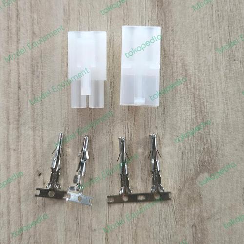 Jual Tamiya 2 Pin connector Set - Kota Bekasi - Model Equipment | Tokopedia