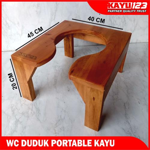 Jual WC Duduk Portable WC Duduk Kursi kloset duduk kursi pup U 40x45x30 ...