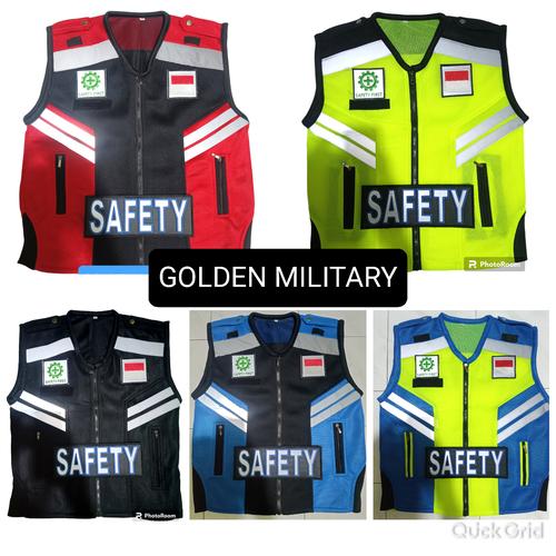 Jual Rompi safety,rompi proyek,rompi vest pria - hse oren, XXXL - Kab ...