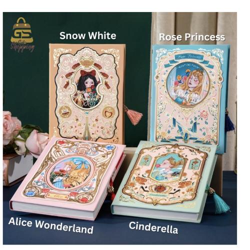 Jual Buku Notebook Diary Princess Buku Diary Jurnal agenda Buku tulis ...