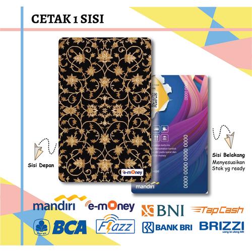 Jual E-Money Emoney Etoll BRI BCA BNI MANDIRI Batik - 1 SISI - BNI ...