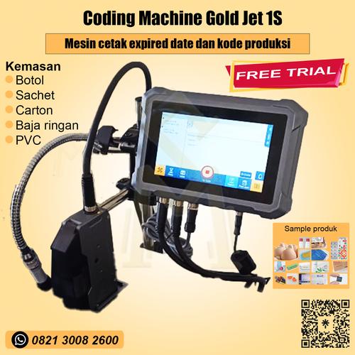 Jual Coding Machine Gold Jet / Mesin Cetak Expired Date / Kode Produksi ...