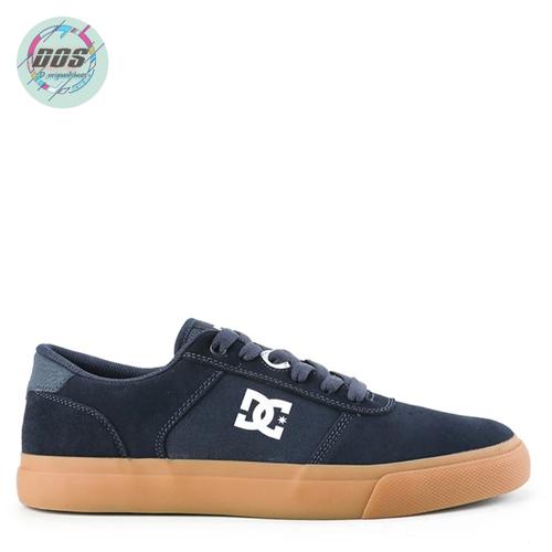 Promo DC SHOES TEKNIC LEATHER MEN'S SNEAKERS ORIGINAL -navy gum - 44.5 ...