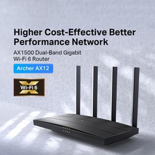 Jual TP-Link Archer AX12 AX1500 Wi-Fi 6 Wireless Dual-Band Gigabit ...