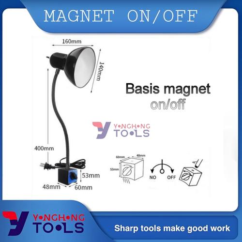 Jual Magnetic Base Lamp LED 400MM Tidak Ada Bola Lampu Basis Magnet on ...