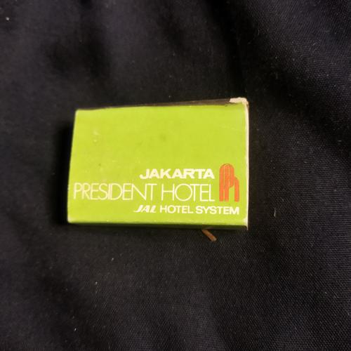Jual koleksi korek api kayu jadul jakarta presiden hotel - Kota ...