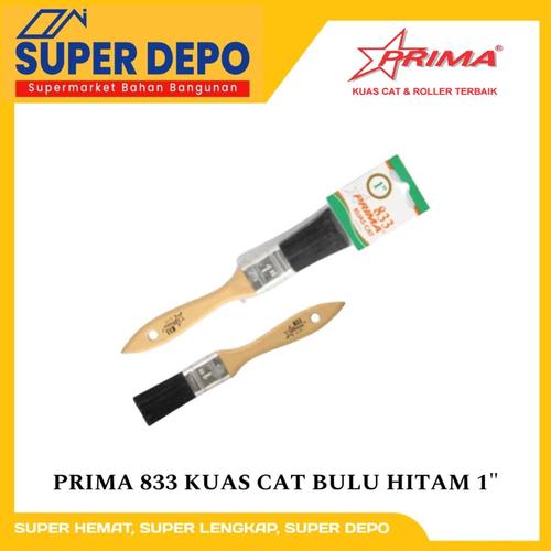 Jual KUAS CAT - PRIMA 833 KUAS CAT BULU HITAM 1" - Kab. Bogor - Super ...