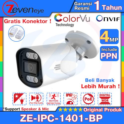 Jual Ipcam Colorvu 4mp Zeven ZE-IPC-1401-BP Outdoor Support Two Way Audio - Jakarta Barat ...