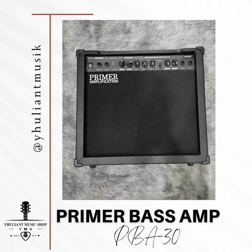 Jual Primer Bass Amp PBA30 Bass Amplifier Original Made in Indonesia ...